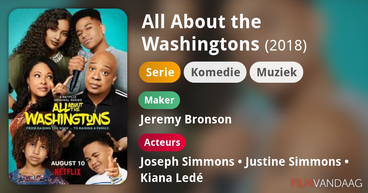 All About the Washingtons (serie, 2018) - FilmVandaag.nl