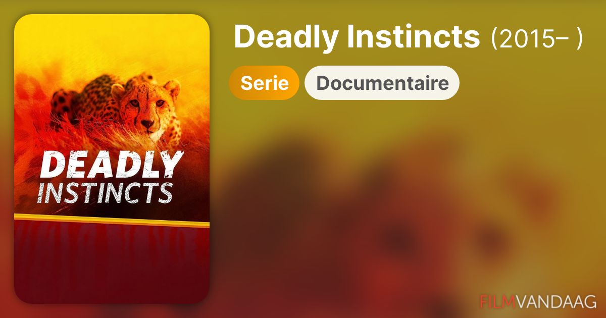 Deadly Instincts (serie, 2015– ) - FilmVandaag.nl