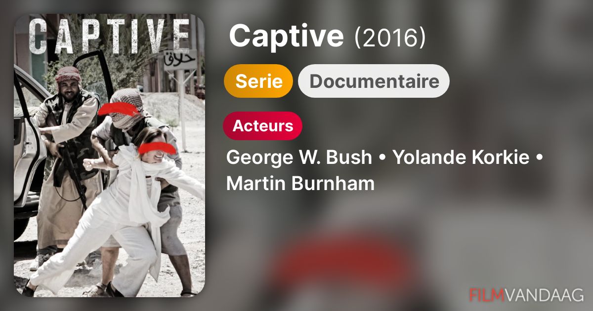 Captive (serie, 2016) - FilmVandaag.nl