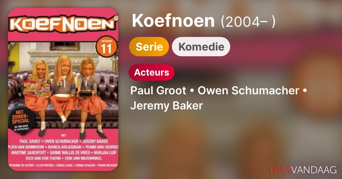 Koefnoen (serie, 2004– ) - FilmVandaag.nl