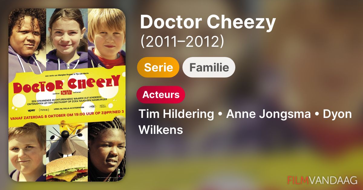 Doctor Cheezy (serie, 2011–2012) - FilmVandaag.nl