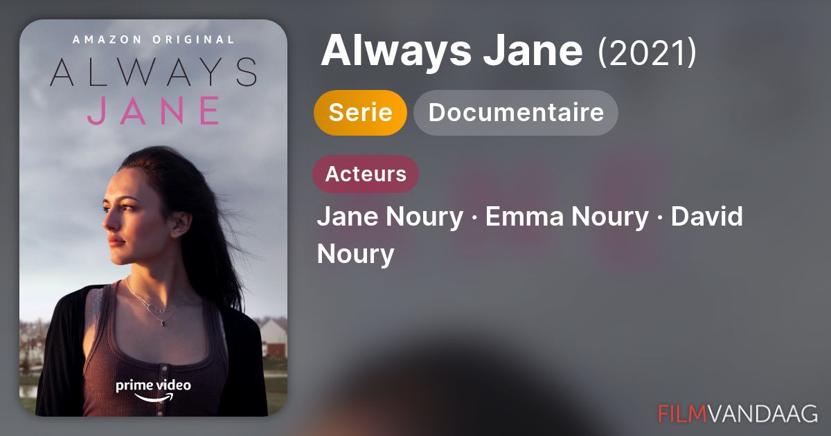 Always Jane (serie, 2021) - FilmVandaag.nl