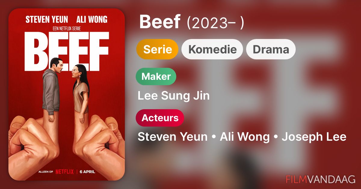 Beef (serie, 2023– ) - FilmVandaag.nl