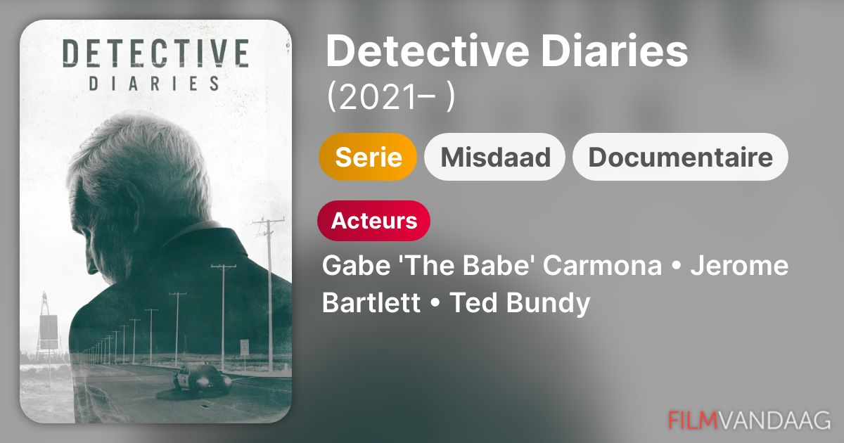 Detective Diaries (serie, 2021– ) - FilmVandaag.nl