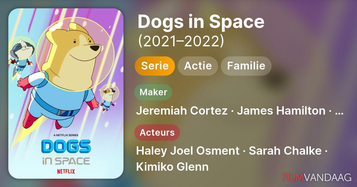 Dogs in Space (serie, 2021–2022) - FilmVandaag.nl