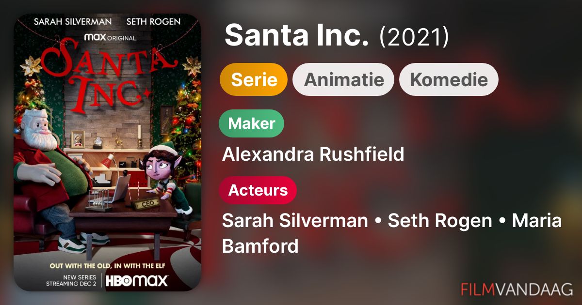 Santa Inc. (serie, 2021) - FilmVandaag.nl