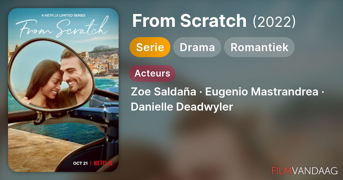 From Scratch (serie, 2022) - FilmVandaag.nl