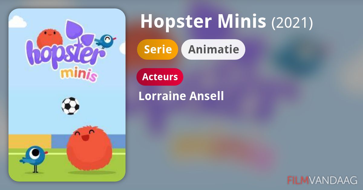 Koop Hopster Minis (serie, 2021) op dvd of blu-ray - FilmVandaag.nl