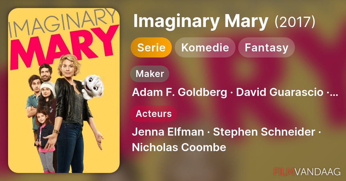 Imaginary Mary (serie, 2017) - FilmVandaag.nl