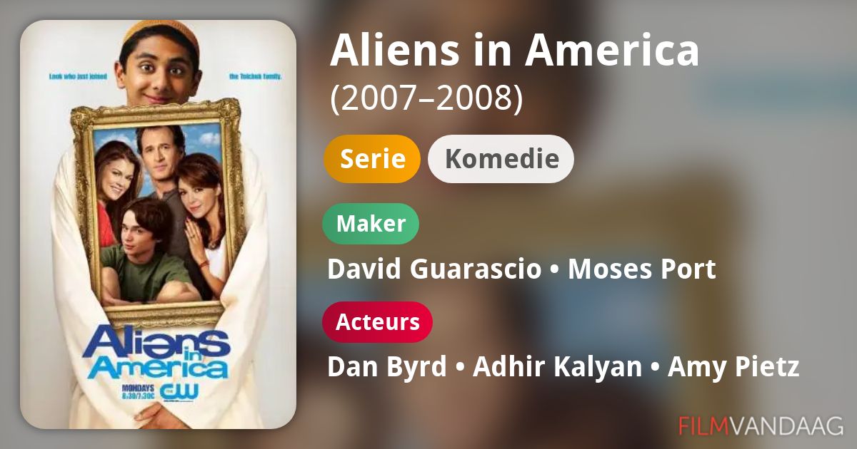 Aliens in America (serie, 2007–2008) - FilmVandaag.nl