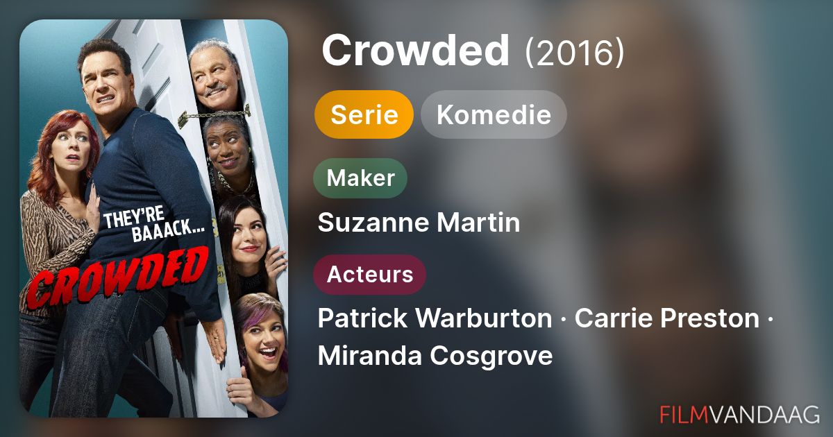 Crowded (serie, 2016) - FilmVandaag.nl