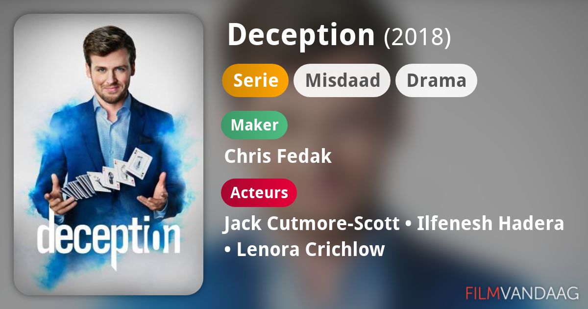Deception (serie, 2018) - FilmVandaag.nl