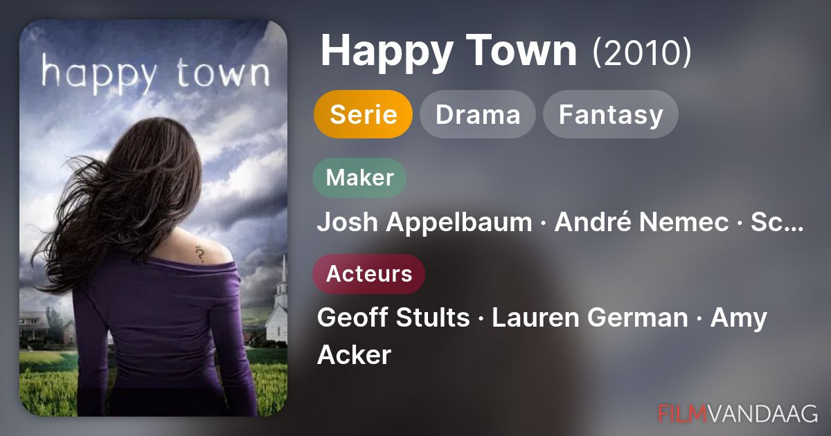 Happy Town (serie, 2010) - FilmVandaag.nl