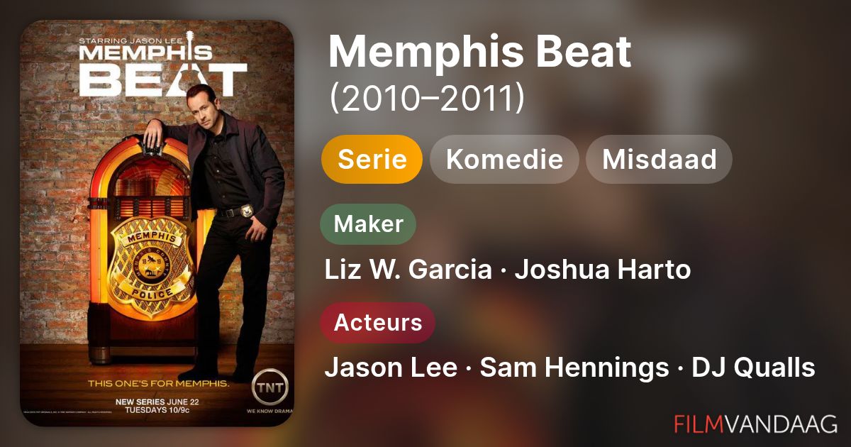Memphis Beat (serie, 2010–2011) - FilmVandaag.nl