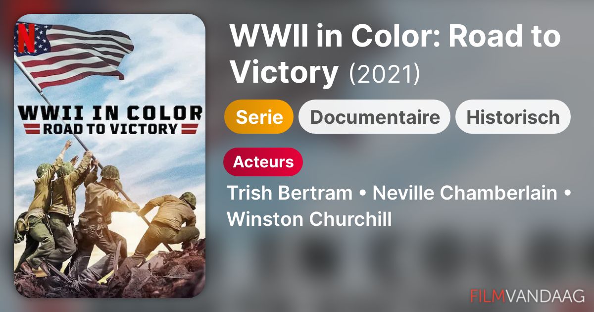 WWII in Color: Road to Victory (serie, 2021) - FilmVandaag.nl