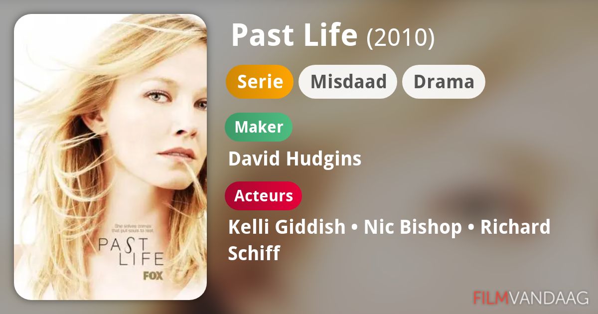 Past Life (serie, 2010) - FilmVandaag.nl