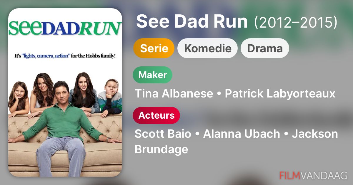 See Dad Run (serie, 2012–2015) - FilmVandaag.nl