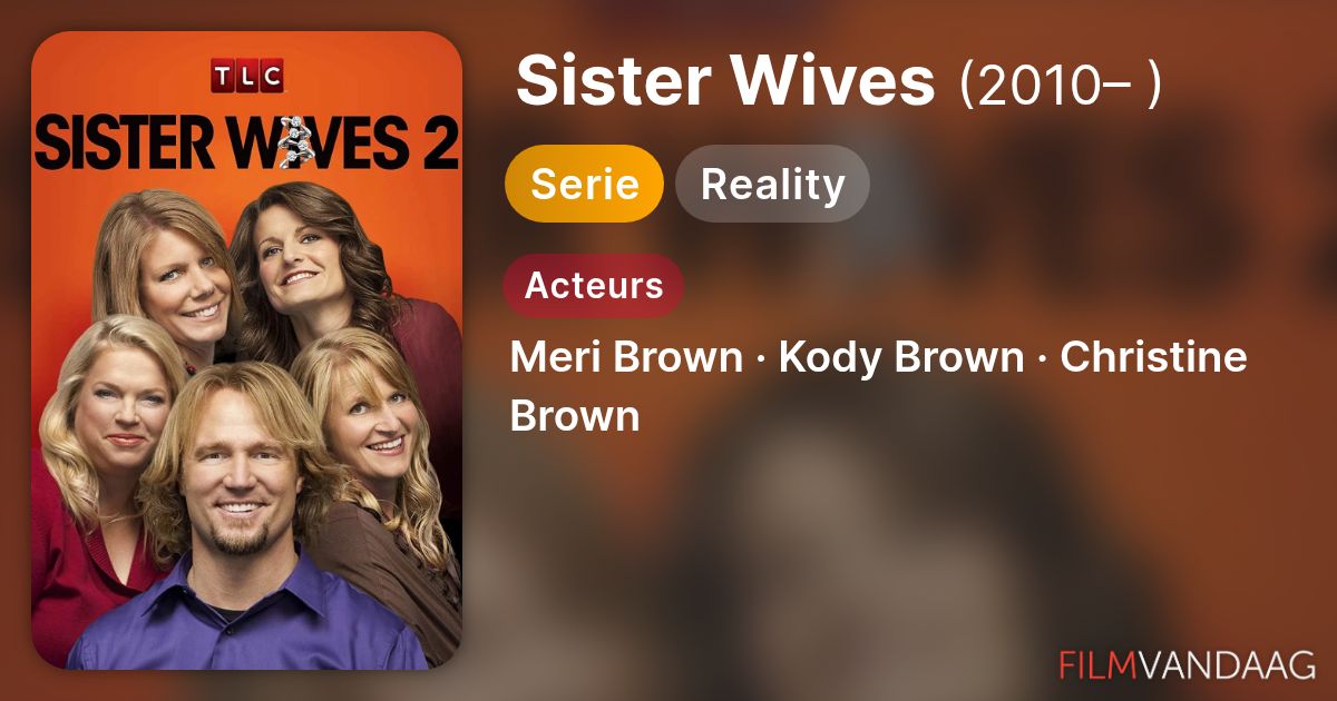 Volledige Cast van Sister Wives (serie, 2010– ) - FilmVandaag.nl