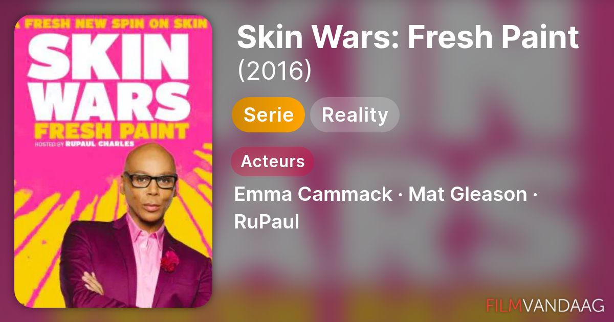 Skin Wars: Fresh Paint (serie, 2016) - FilmVandaag.nl