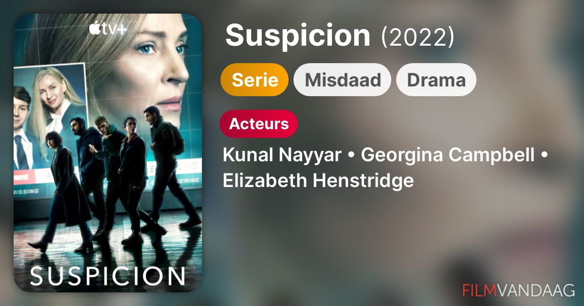 Suspicion (serie, 2022) - FilmVandaag.nl