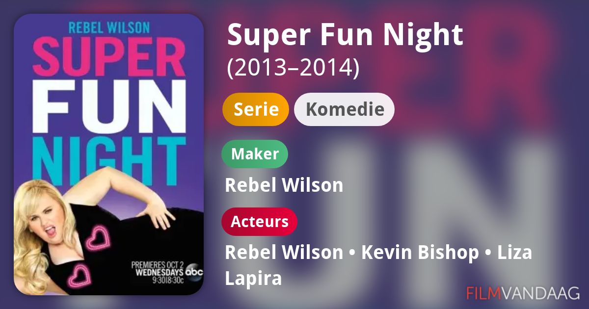 Super Fun Night (serie, 2013–2014) - FilmVandaag.nl