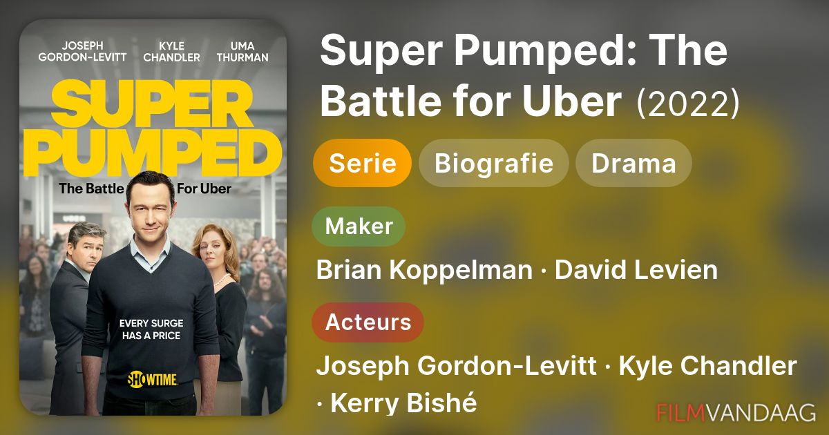 Super Pumped: The Battle for Uber (serie, 2022) - FilmVandaag.nl