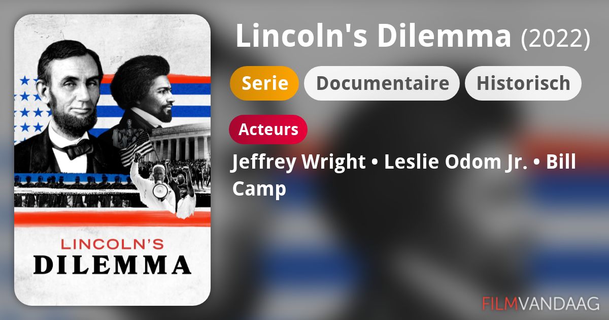 Lincoln's Dilemma (serie, 2022) - FilmVandaag.nl