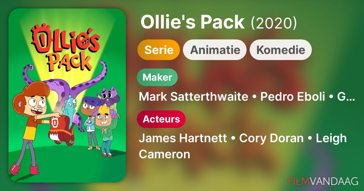 Ollie's Pack (serie, 2020) - FilmVandaag.nl