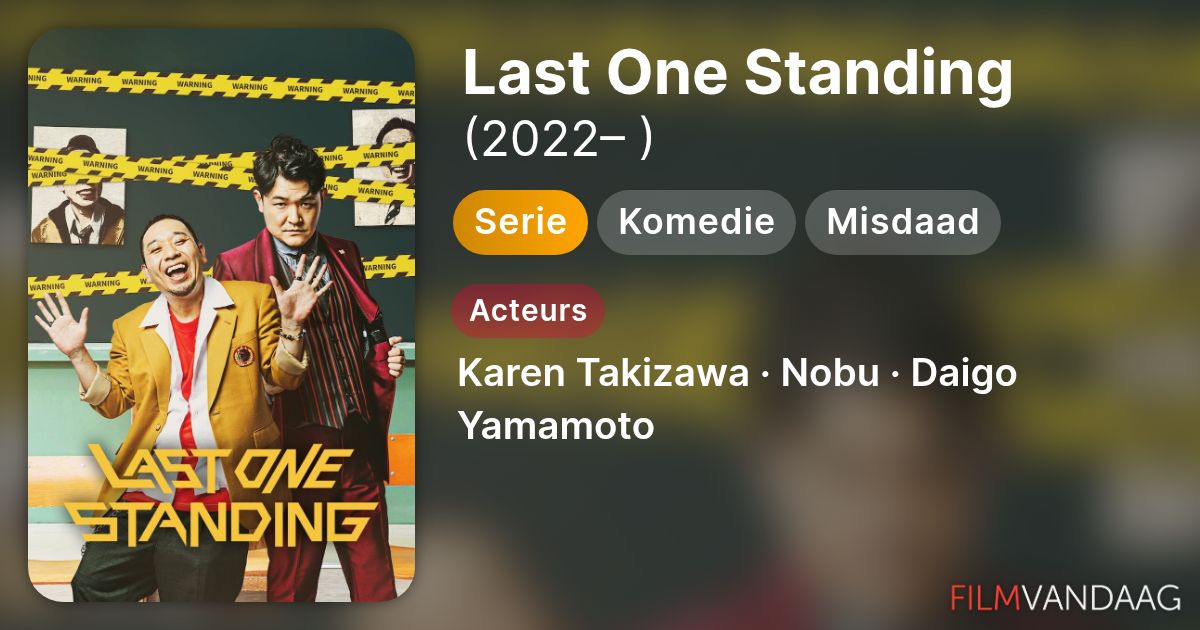Last One Standing (serie, 2022– ) - FilmVandaag.nl