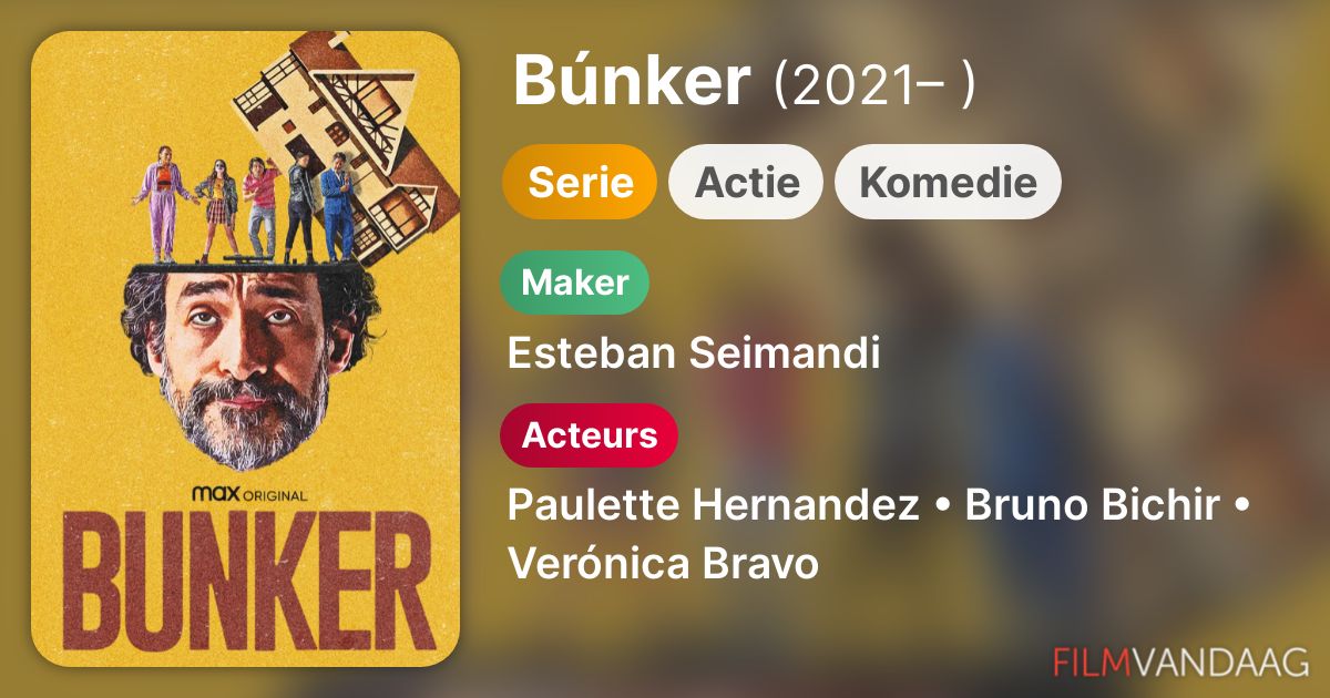 Búnker (serie, 2021– ) - FilmVandaag.nl