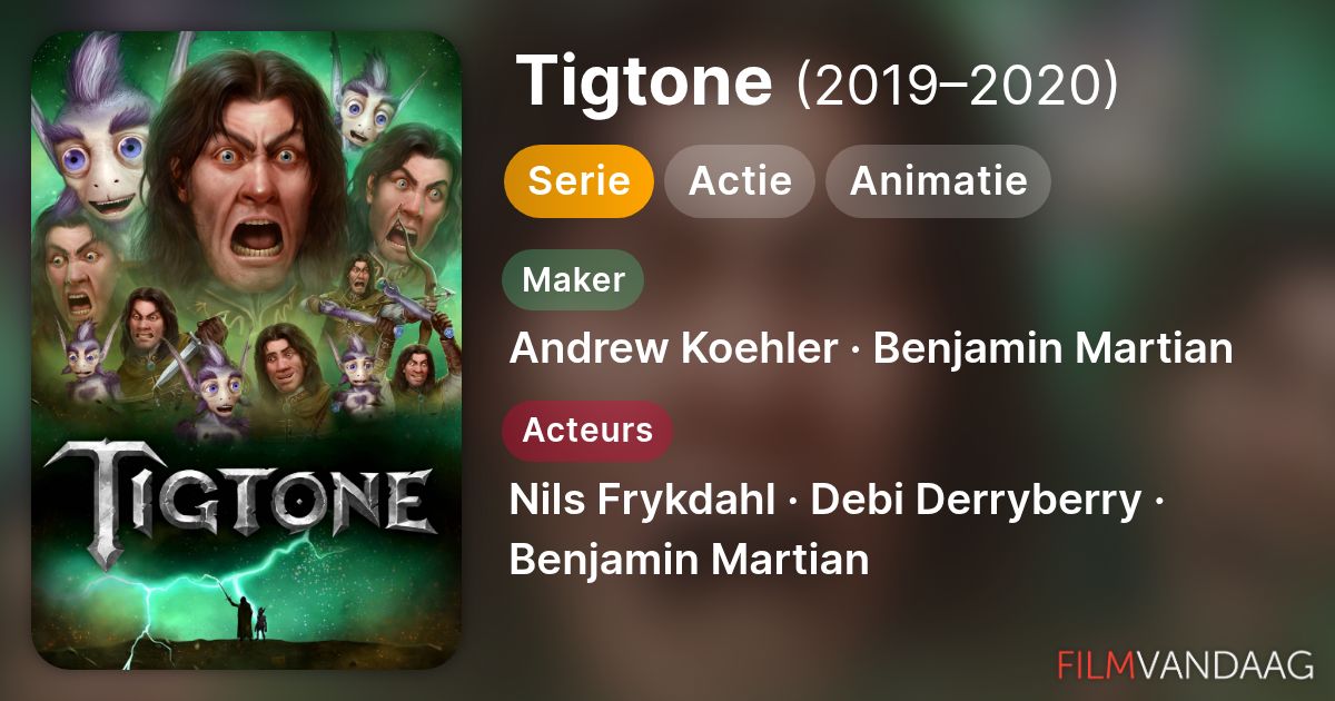 Tigtone (serie, 2019–2020) - FilmVandaag.nl