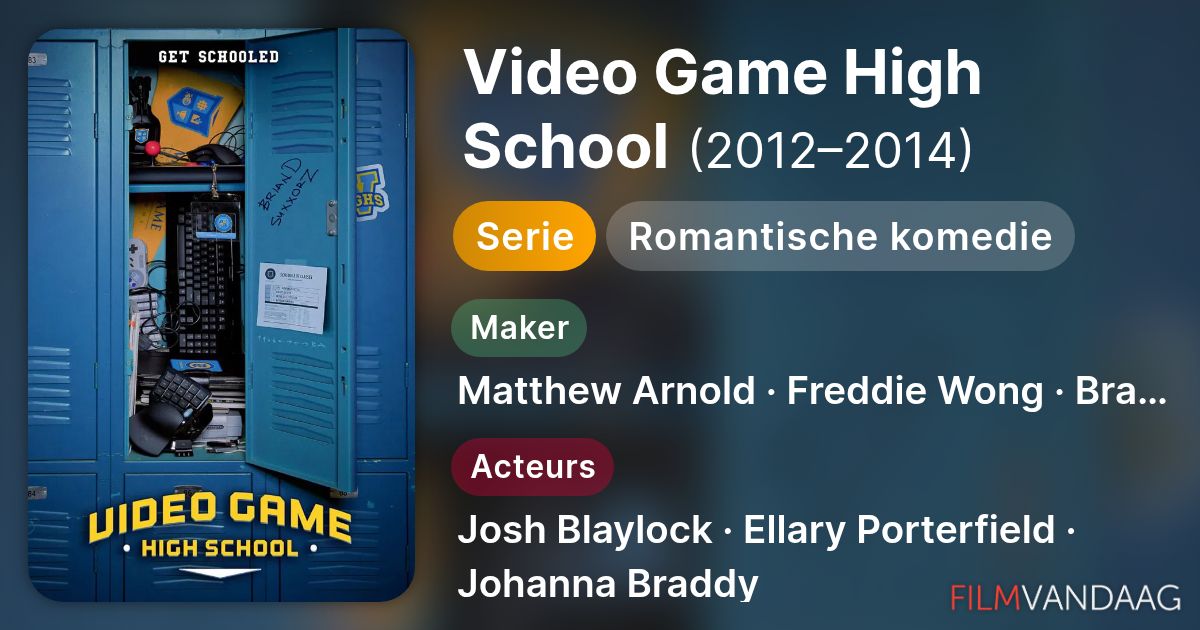 Video Game High School (serie, 2012–2014) - FilmVandaag.nl