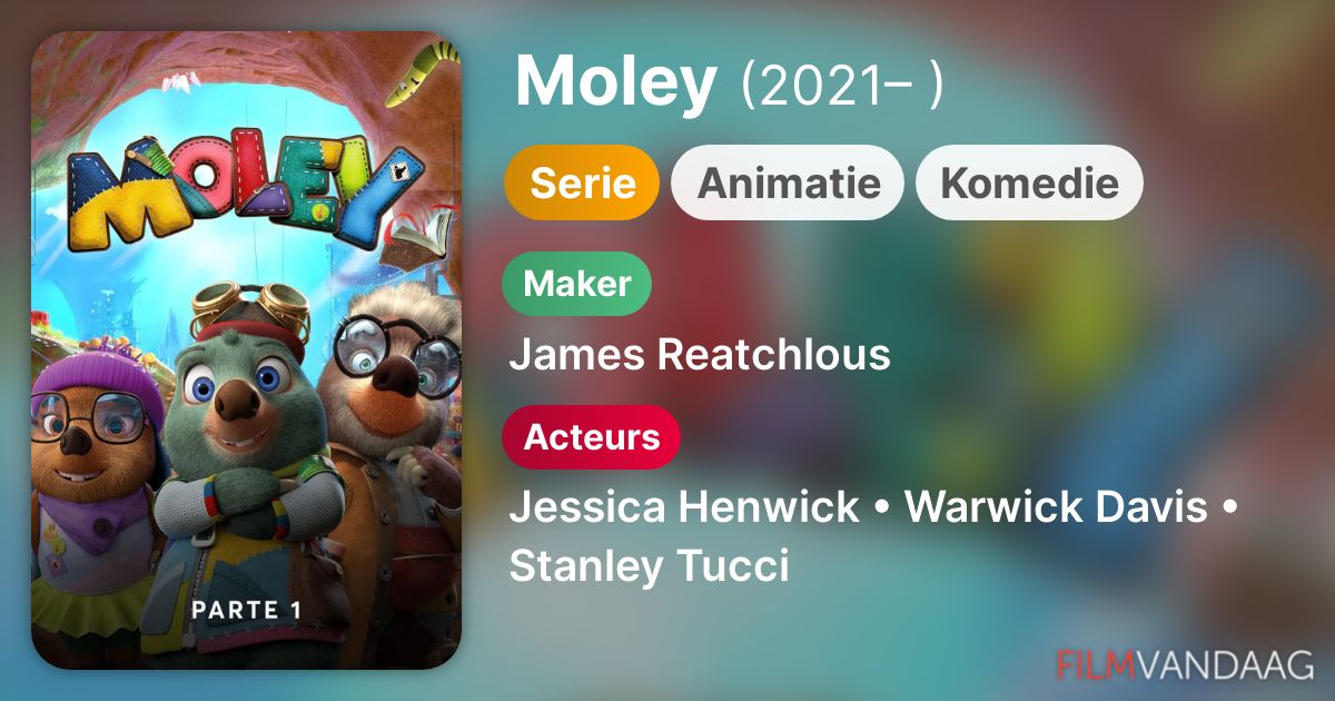 Moley (serie, 2021– ) - FilmVandaag.nl