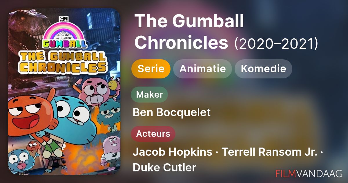 The Gumball Chronicles (serie, 2020–2021) - FilmVandaag.nl