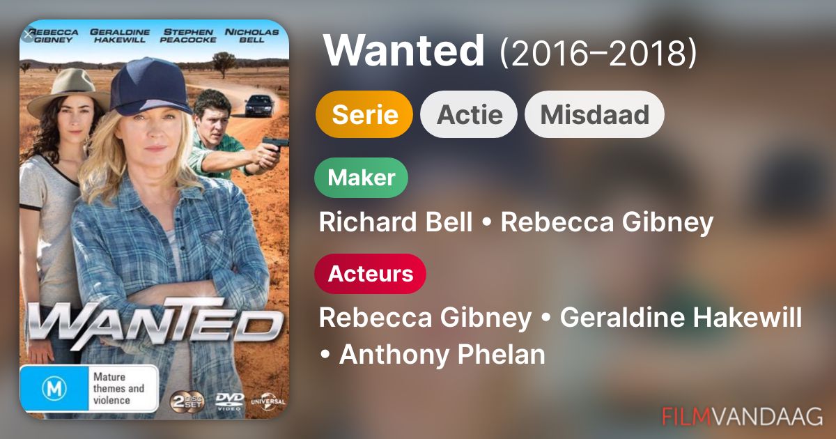 Wanted (serie, 2016–2018) - FilmVandaag.nl
