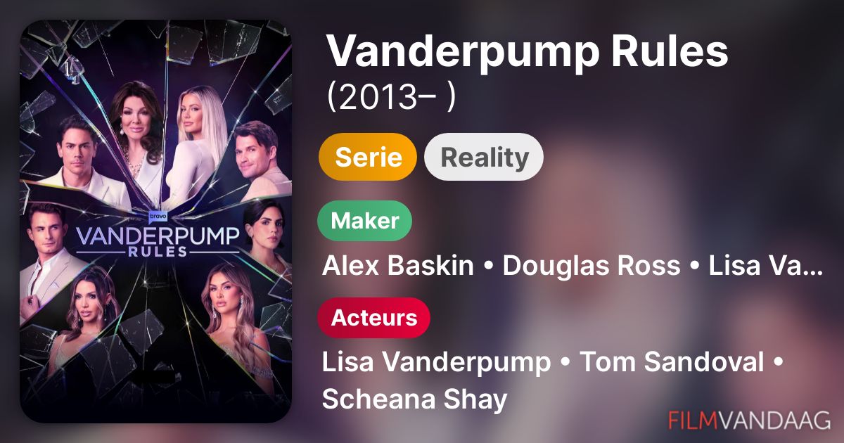Vanderpump Rules (serie, 2013– ) - FilmVandaag.nl