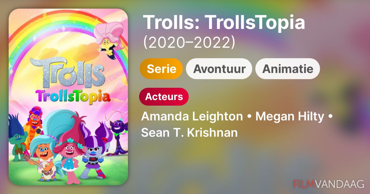 Koop Trolls: TrollsTopia (serie, 2020–2022) op dvd of blu-ray ...