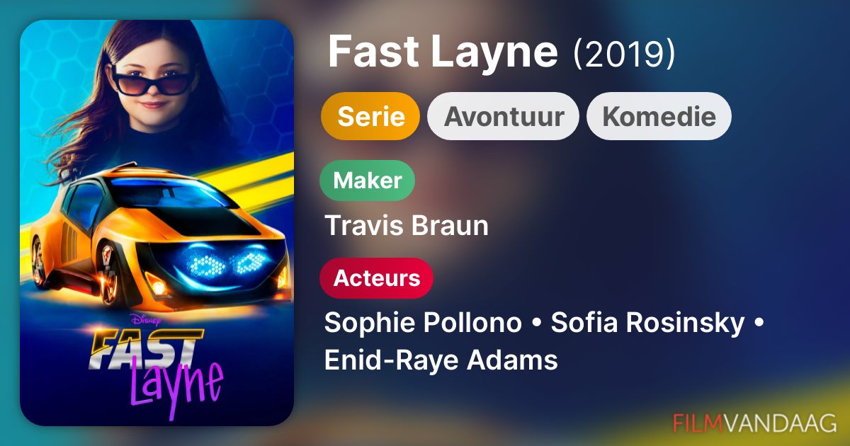 Fast Layne (serie, 2019) - FilmVandaag.nl