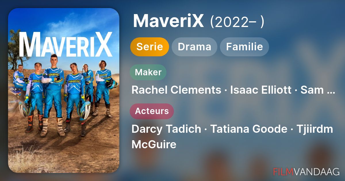 MaveriX (serie, 2022– ) - FilmVandaag.nl