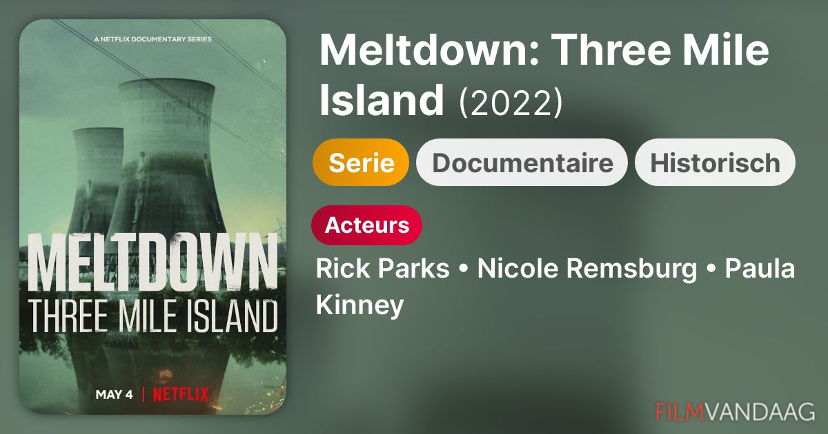 Meltdown: Three Mile Island (serie, 2022) - FilmVandaag.nl
