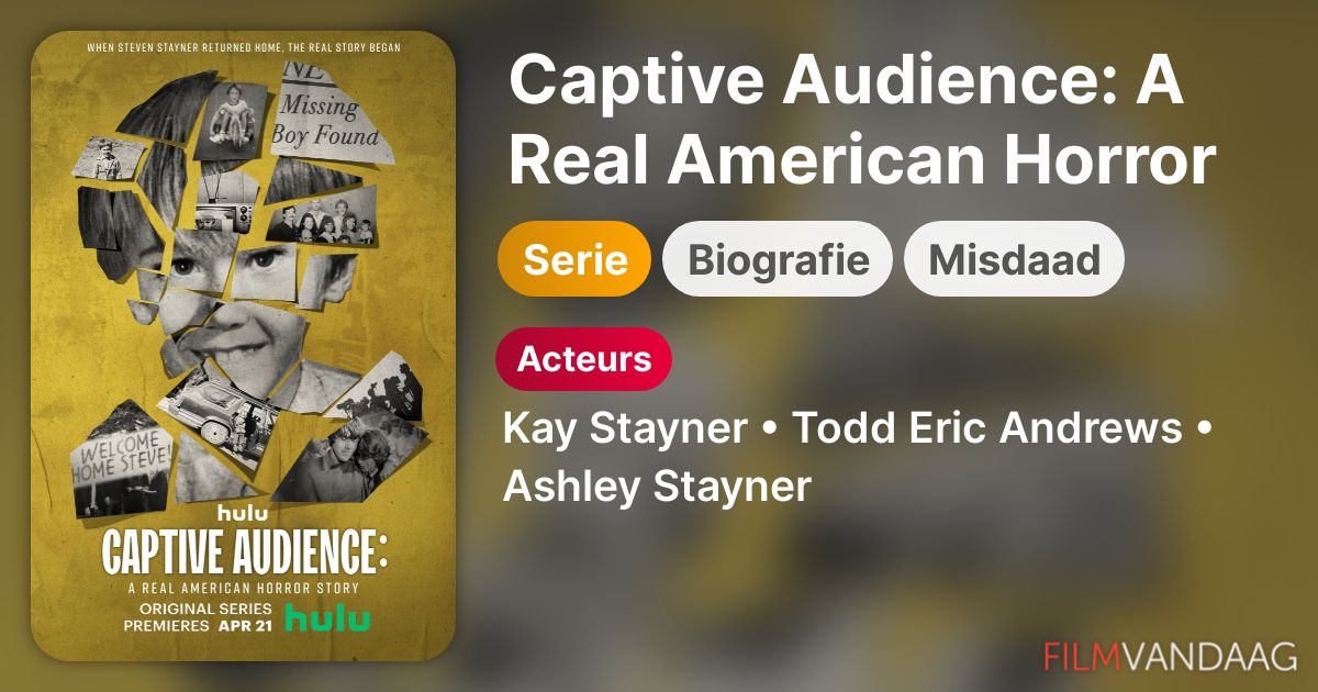 Captive Audience: A Real American Horror Story (serie, 2022 ...