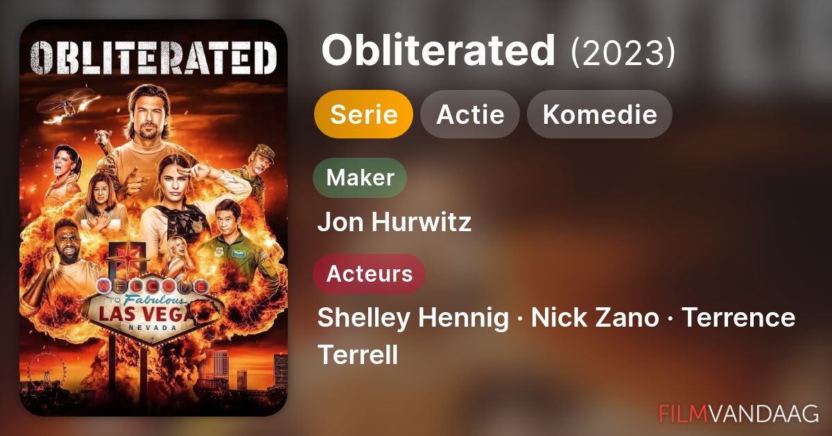 Obliterated (serie, 2023) - FilmVandaag.nl