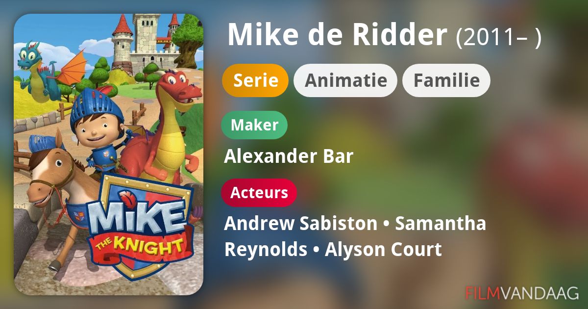 Mike de Ridder (serie, 2011– ) - FilmVandaag.nl
