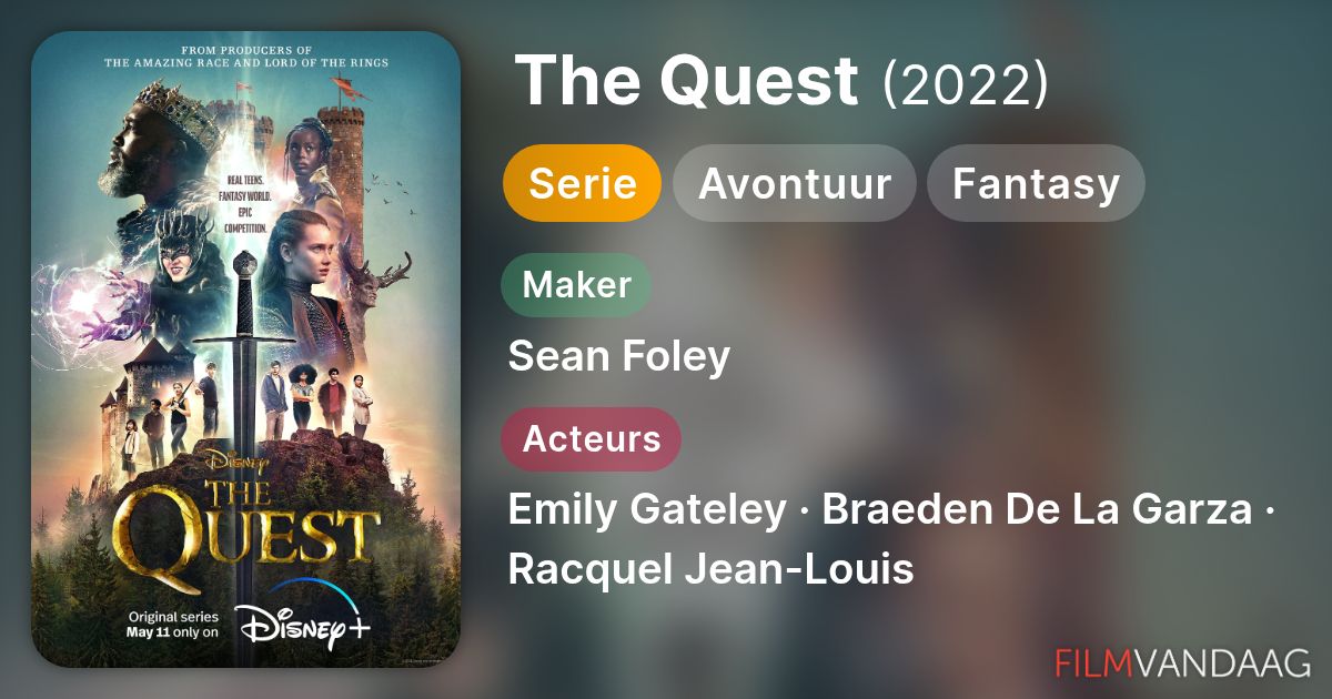 The Quest (serie, 2022) - FilmVandaag.nl