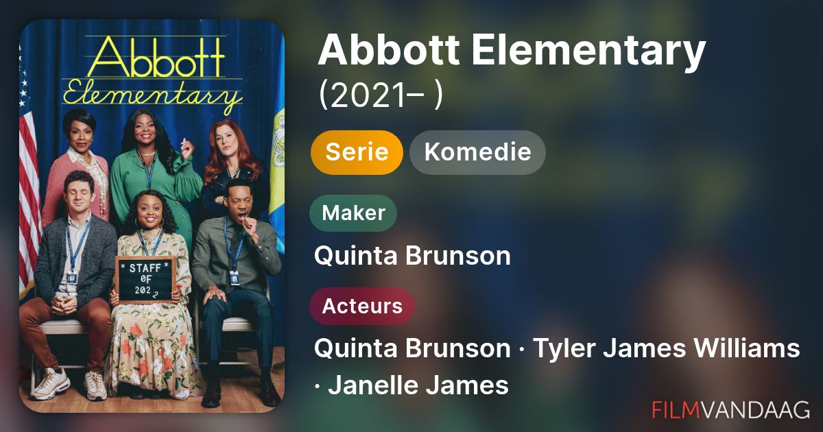 Abbott Elementary (serie, 2021– ) - FilmVandaag.nl