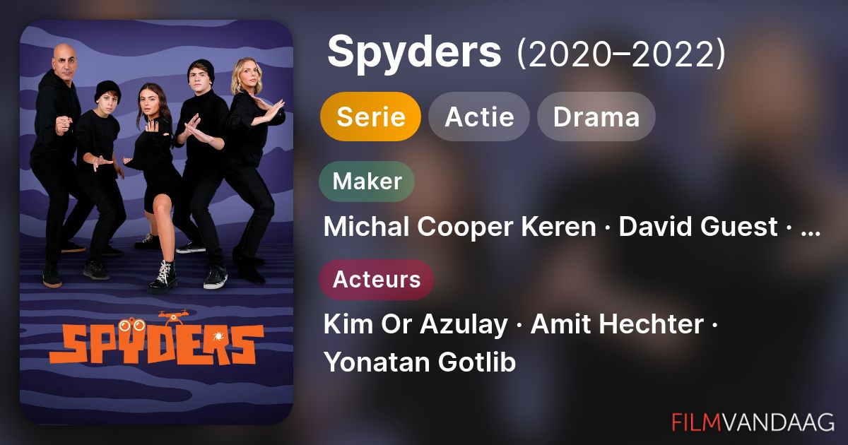 Spyders (serie, 2020–2022) - FilmVandaag.nl
