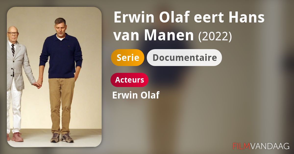 Erwin Olaf eert Hans van Manen (serie, 2022) - FilmVandaag.nl
