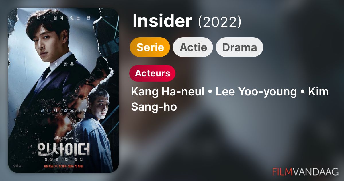 Insider (serie, 2022) - FilmVandaag.nl