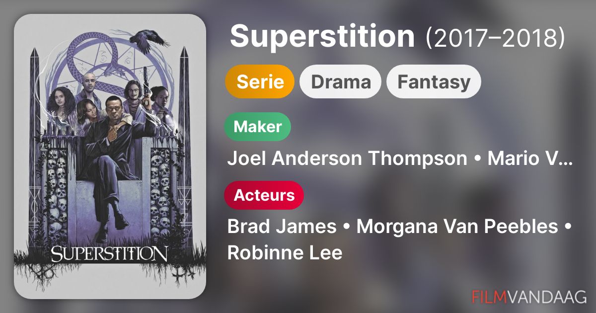 Superstition (serie, 2017–2018) - FilmVandaag.nl
